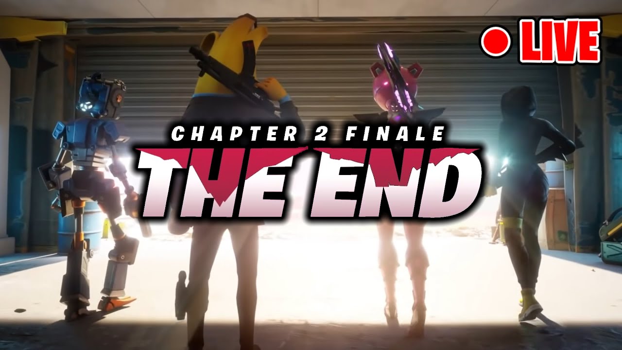 FORTNITE CHAPTER 2 | THE END EVENT LIVE - YouTube