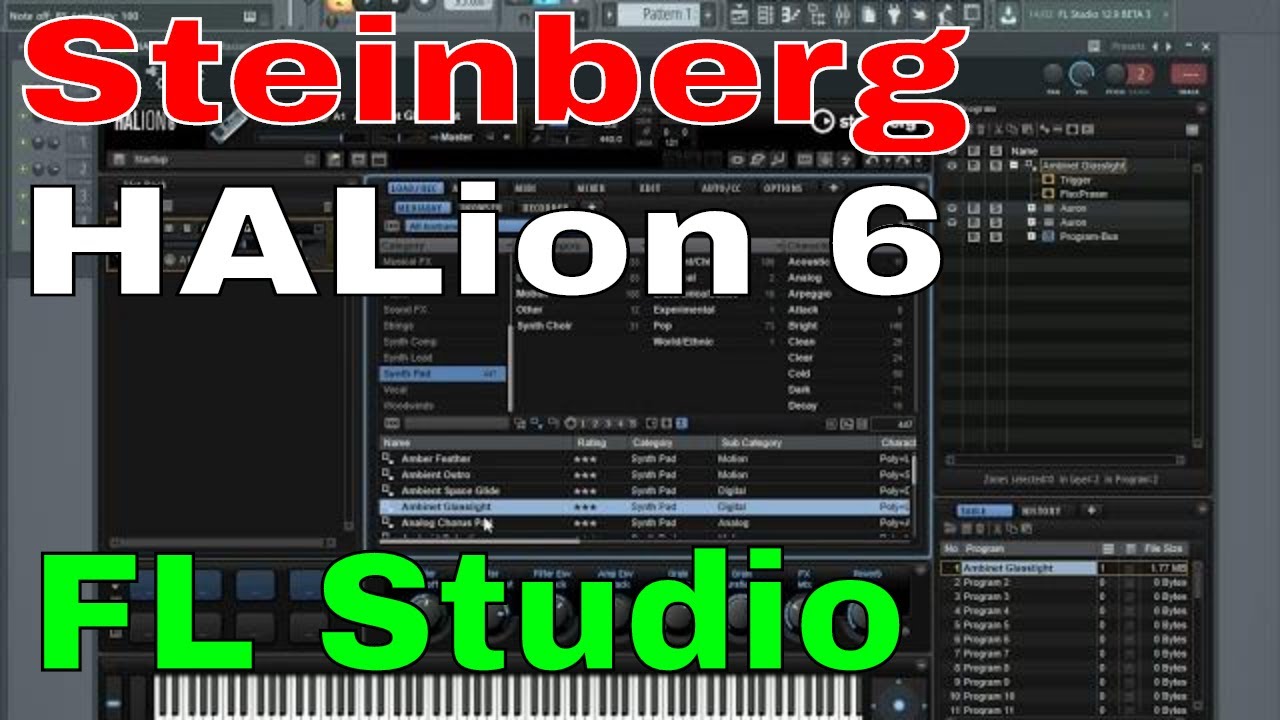 Steinberg HALion 6 Vst FL Studio ( Complete Synth ) - YouTube