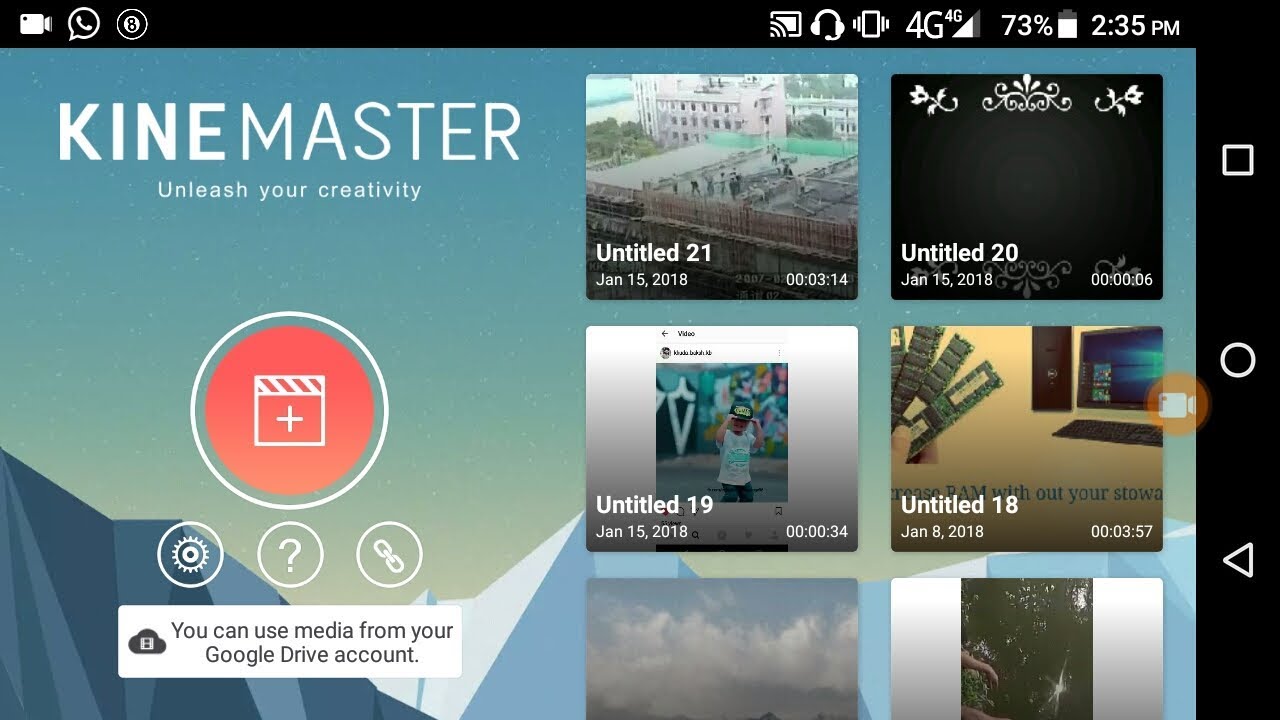 Kine master give the greater look to your vedios by using kine master ...