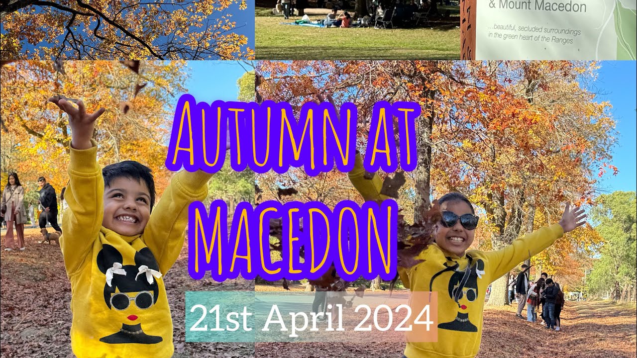 Autumn view Mount Macedon Melbourne - YouTube
