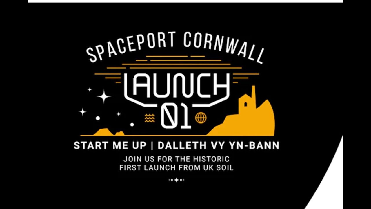 Virgin Orbit Launch from spaceport Cornwall (live in the field) - YouTube