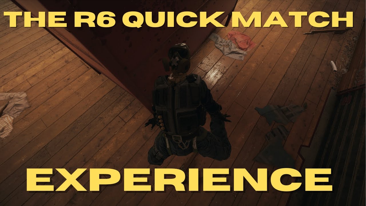 The R6 Quick Match Experience - YouTube