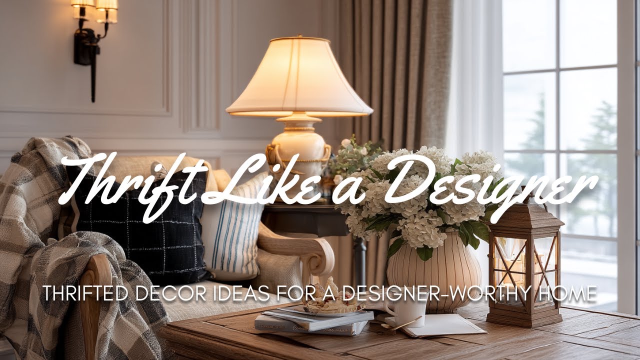 Thrift Like a Designer: 10 Thrifted Decor Ideas for a Designer-Worthy ...