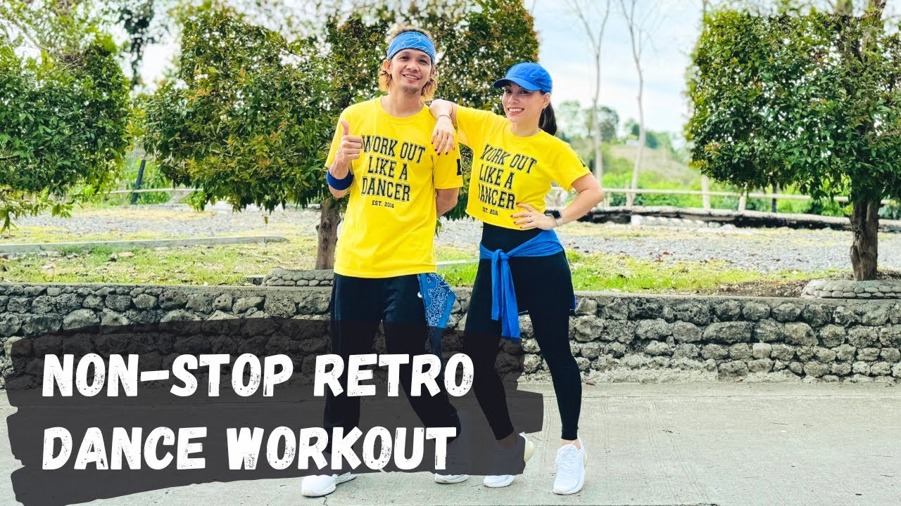 NON STOP RETRO DANCE WORKOUT | DANCE WORKOUT FOR BEGINNERS - YouTube
