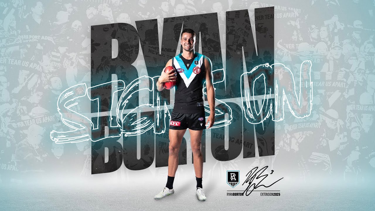 Highlights: Ryan Burton signs on - YouTube