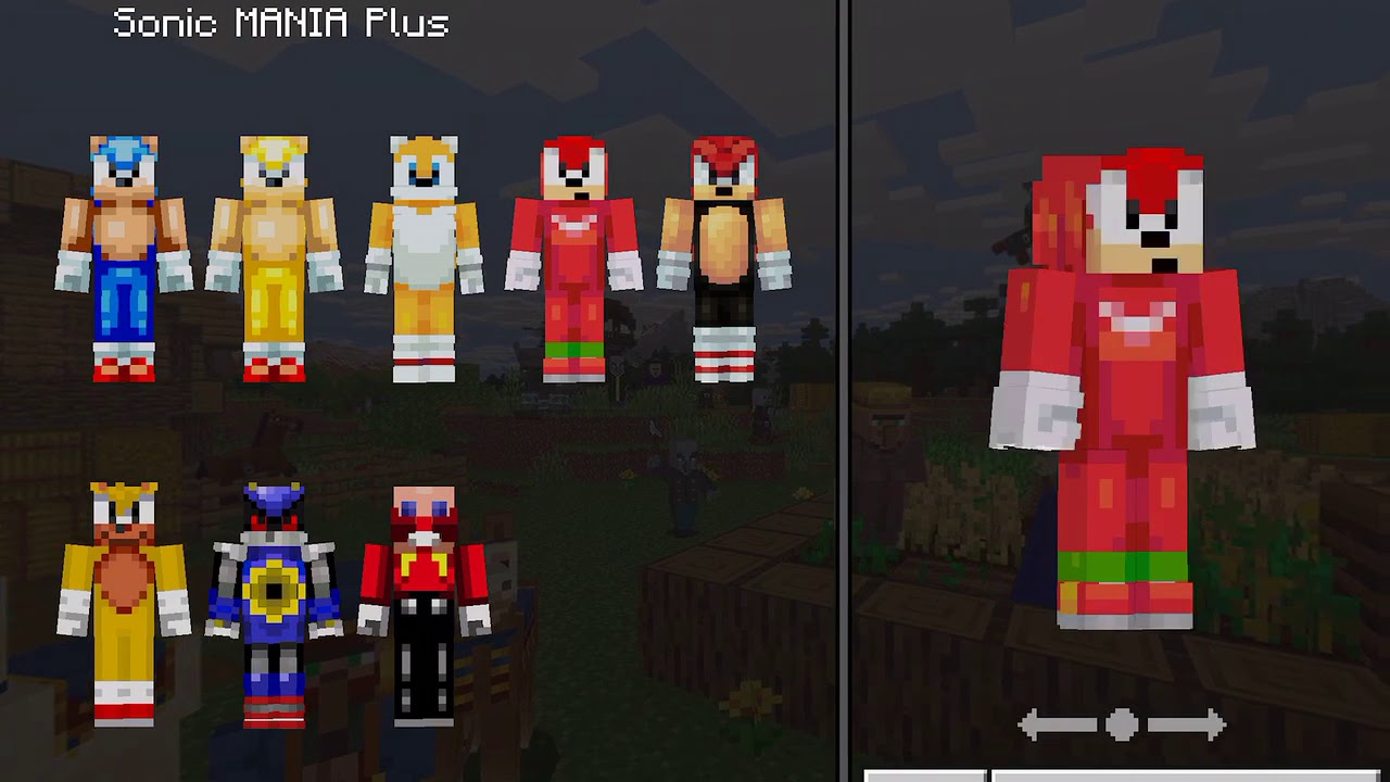 Sonic Skin Pack - YouTube