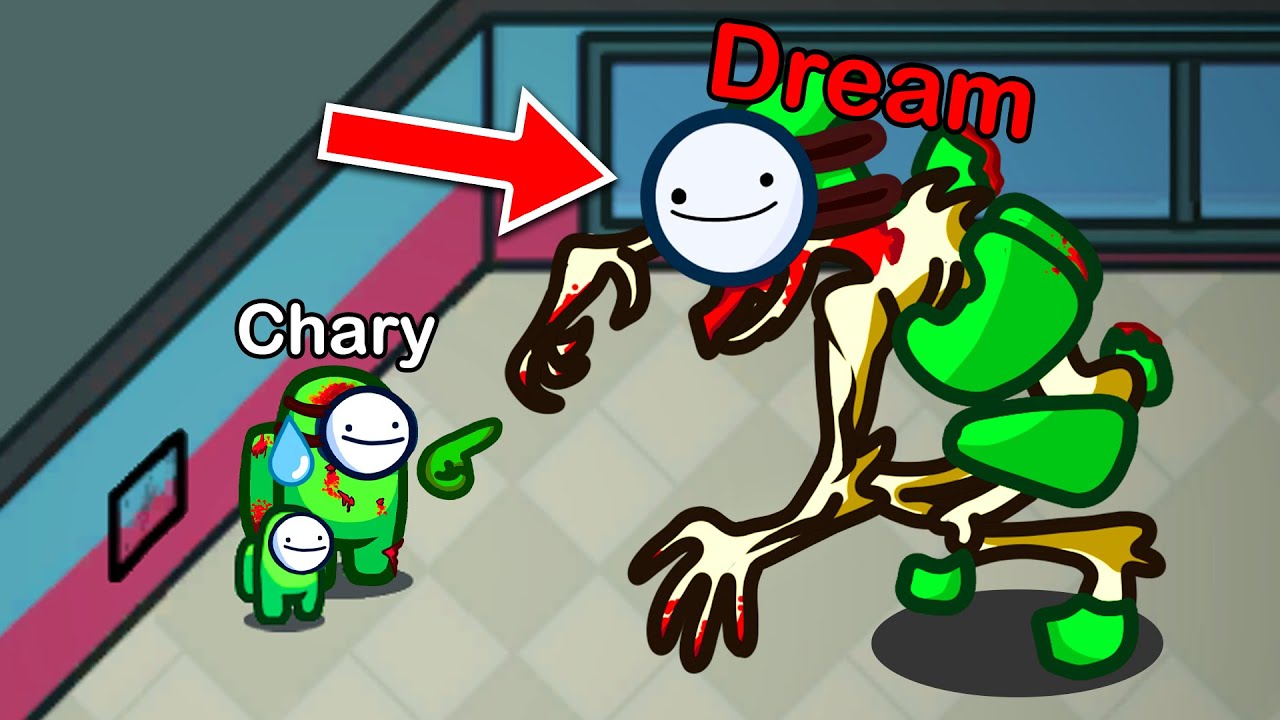 Don't Play as DREAM in Among Us.. 😨 - YouTube