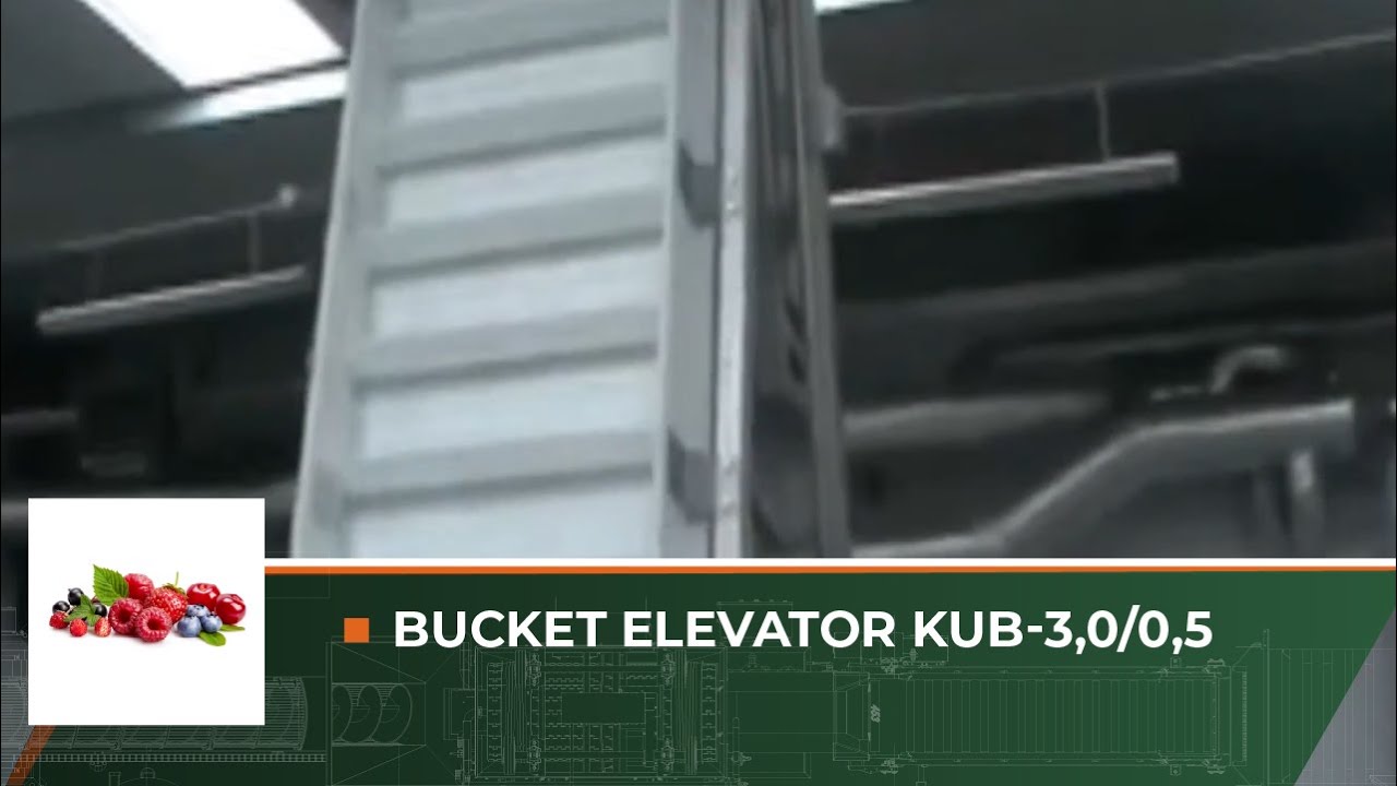 Podnośnik Kubełkowy KUB-3,0/0,5 / BUCKET ELEVATOR KUB-3,0/0,5 - YouTube