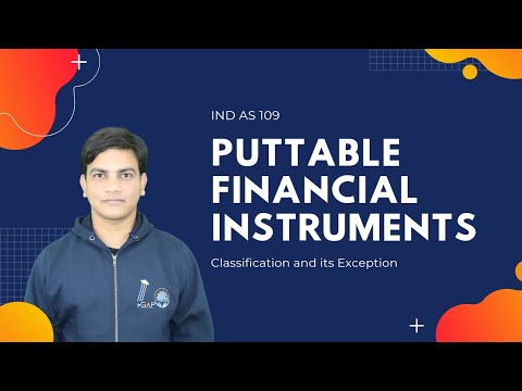 Puttable Financial Instruments Classification and its Exception ...