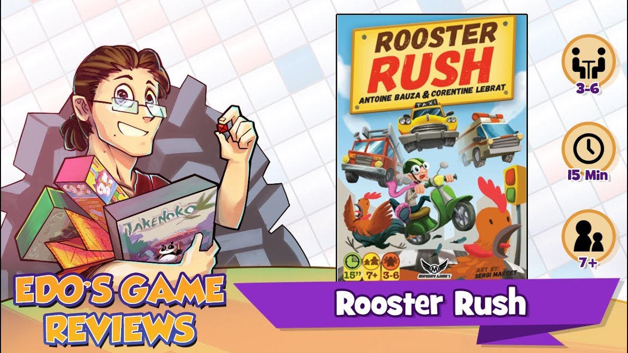 Edo's Rooster Rush Review - YouTube