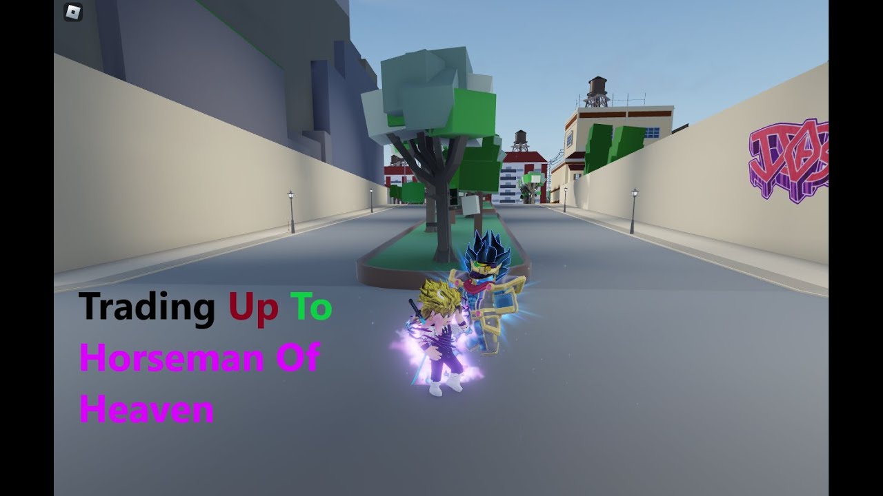 [YBA] Trading Up To Horseman Of Heaven ( Part 1 ) - YouTube