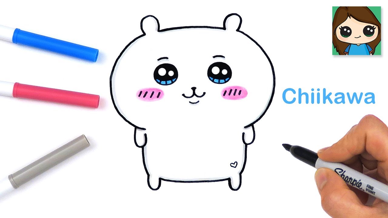 How to Draw Chiikawa 😊 Something Cute and Small - YouTube