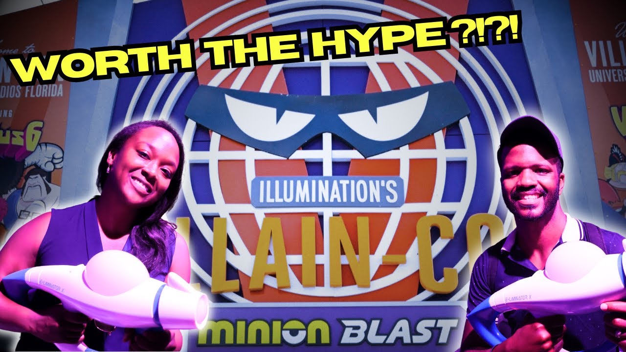 Universal Studios NEW Villain Con Minion Blast worth the HYPE?? - YouTube