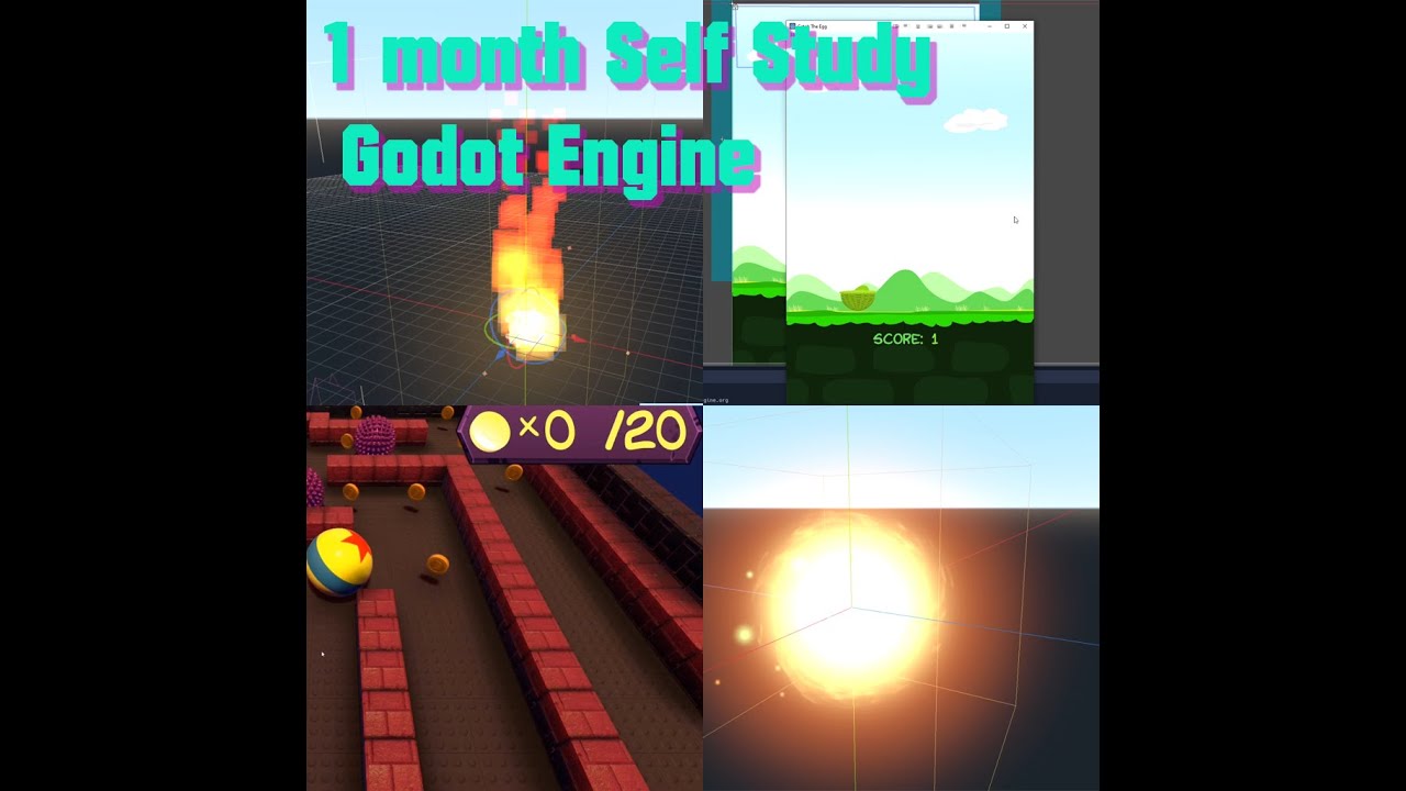 Godot Engine programming and 3D Particle (1 month of study ) - YouTube