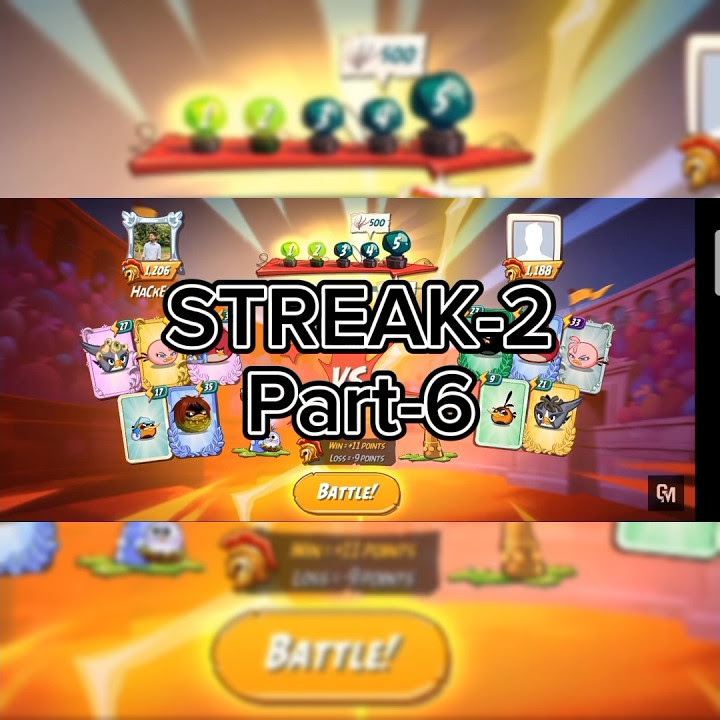 ARENA BATTLE STREAK-2;Part-6 ||Angry Bird 2 Winning full 5 STREAK Video~2 || - YouTube