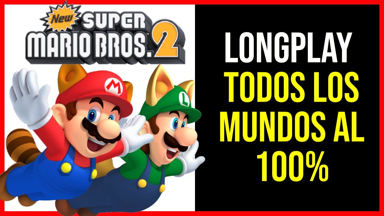 -LONGPLAY- New Super Mario Bros 2 Full walkthrough 60FPS - YouTube