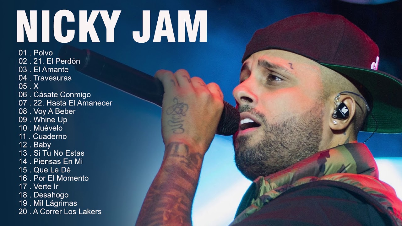 Nicky Jam Exitos Mix 2021 - Nicky Jam Las Mejores Canciones - Nicky Jam ...