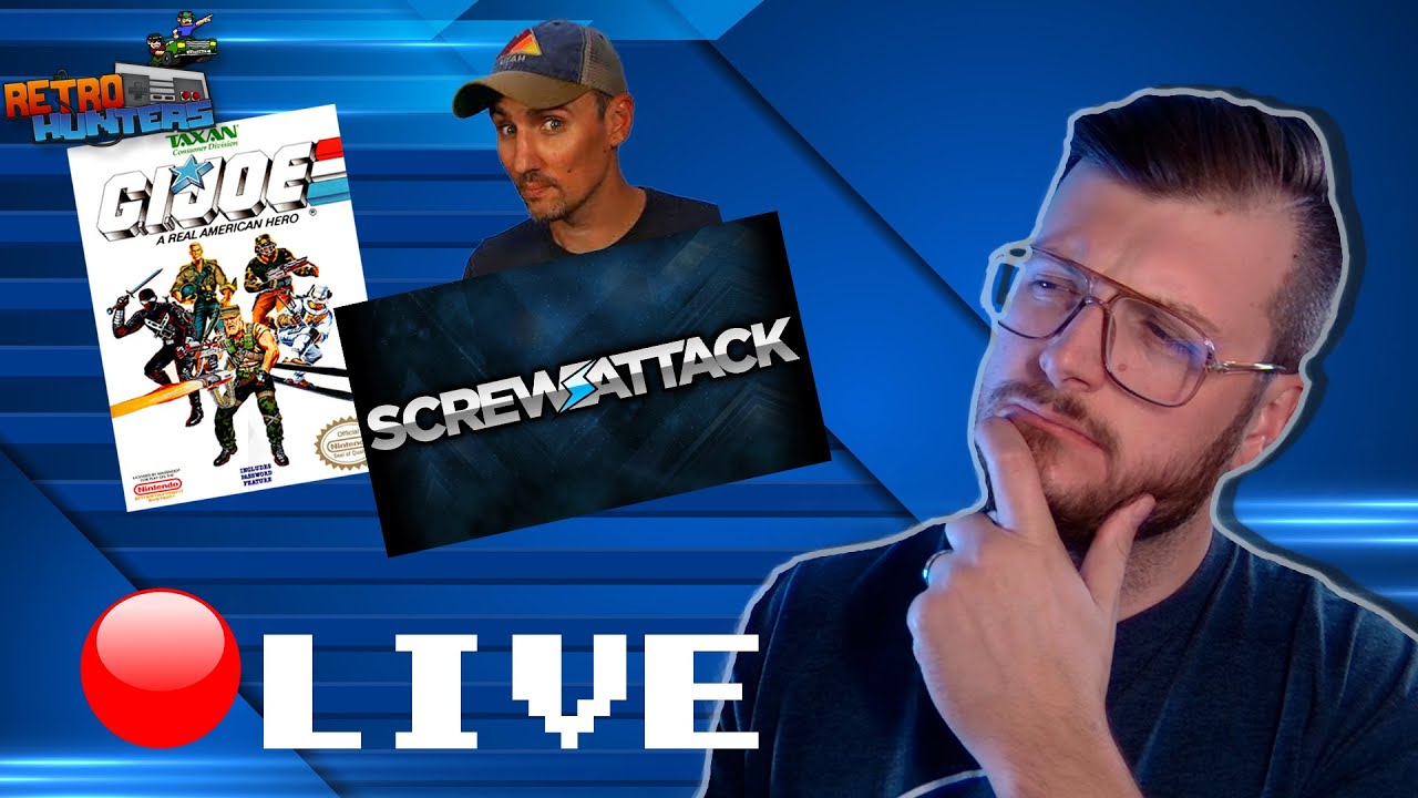 Talking ScrewAttack, Craig & G.I. JOE! #nes #gijoe - YouTube