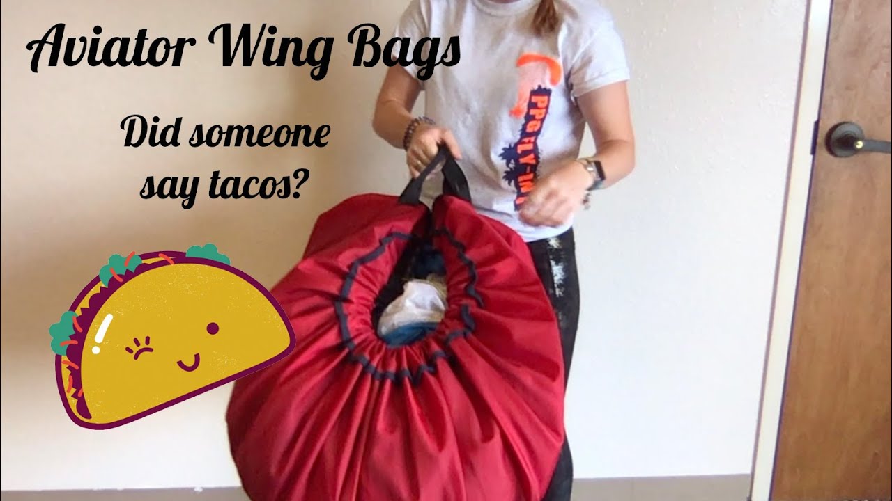 Aviator Wing Bags - YouTube