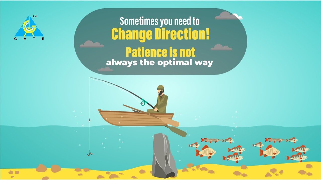 Sometimes you need to Change Direction! Patience is not always the ...
