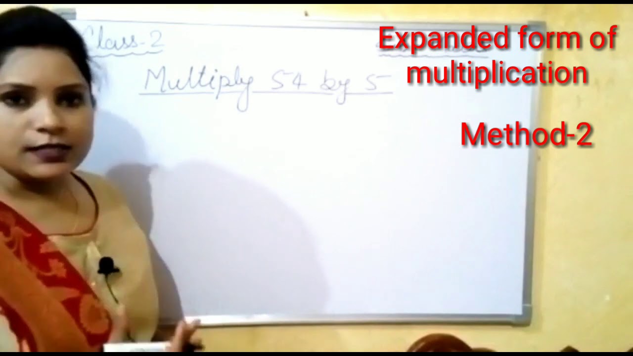 Std-2 , Sub-Maths (Multiplication in Expanded form and in short form ...