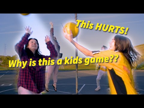 Almost Broke My Wrist Playing A Kids Game!