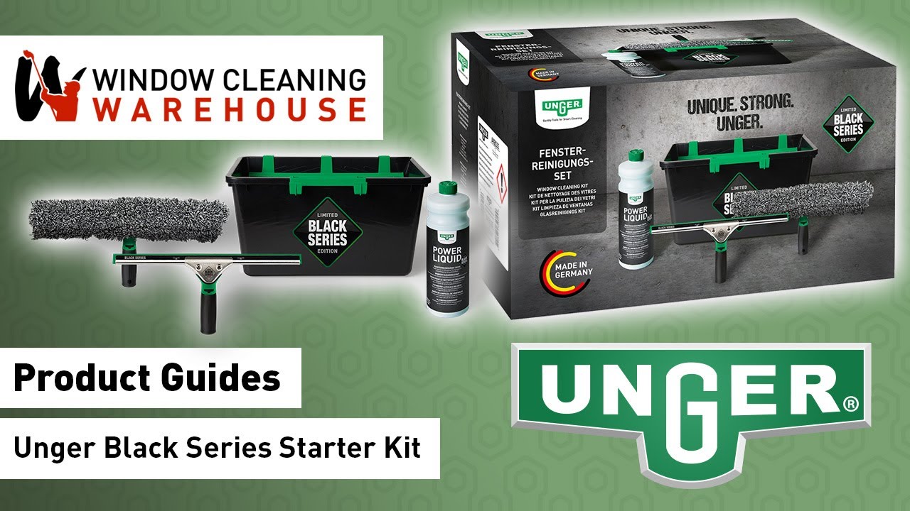 Unger Black Series - Product Guides | Window Cleaning Warehouse - YouTube