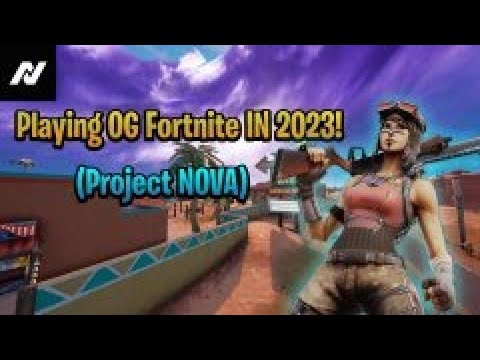 I played Fortnite Season 7 IN 2023!(Project Nova) - YouTube