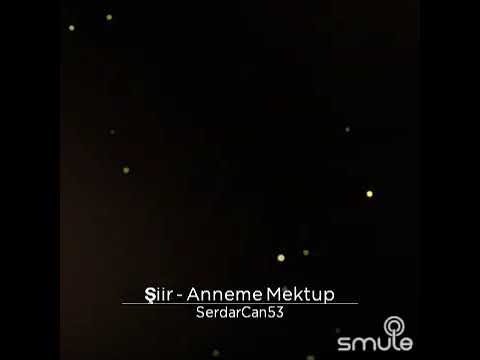 Anneme mektup