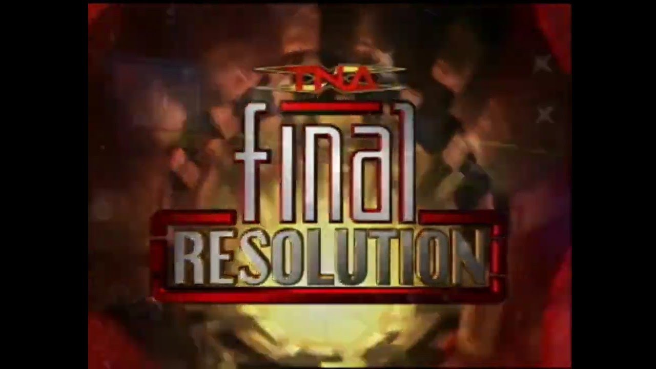 TNA Final Resolution 2006 Opening - YouTube