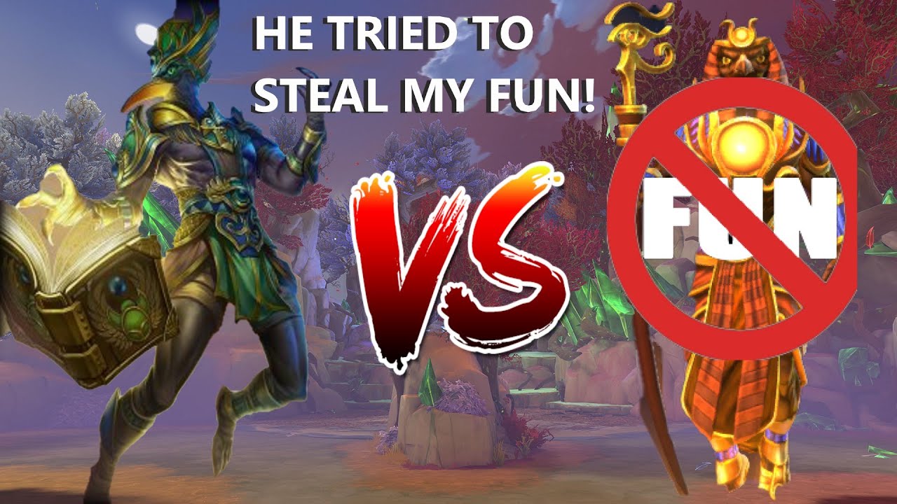 2.5 ATTACK SPEED THOTH VS NO FUN RA - Grandmasters Ranked 1v1 Duel ...