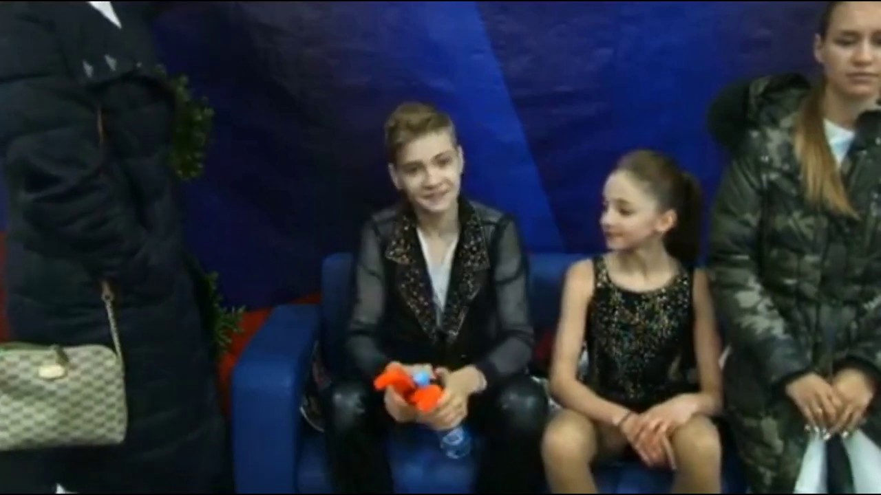Maria Makeeva/Fedor Solovyev(2007/2004), FD, 2019.09.03 Moscow Junior ...