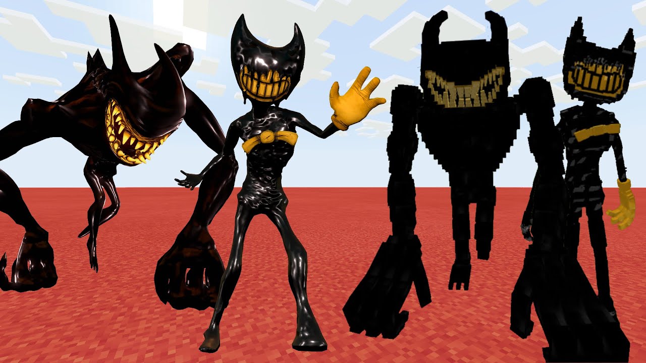 BENDY and The INK Machine INK DEMONS in Minecraft - YouTube