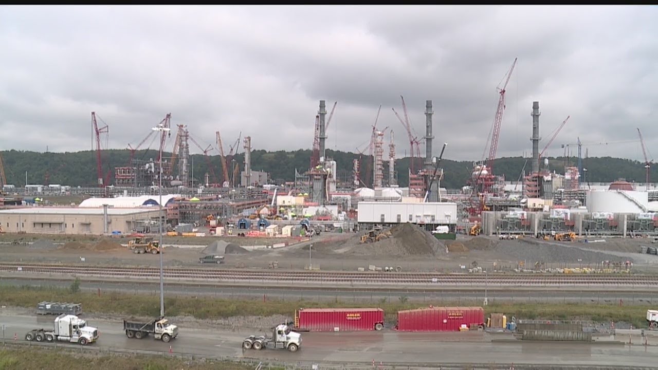 A tour through Beaver County's massive Shell Chemical plant - YouTube