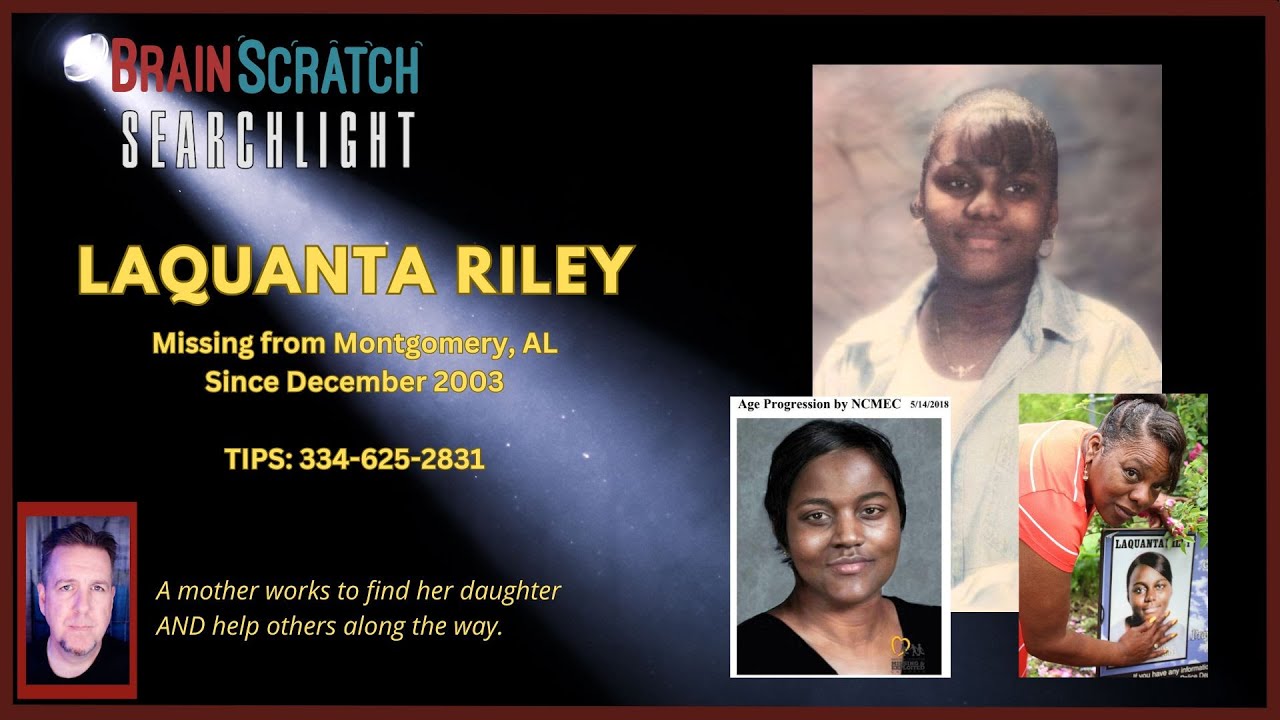 LaQuanta Riley Is Missing for 20 Years! SEARCHLIGHT - YouTube