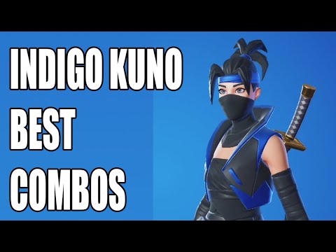BEST COMBOS for INDIGO KUNO SKIN in Fortnite - YouTube