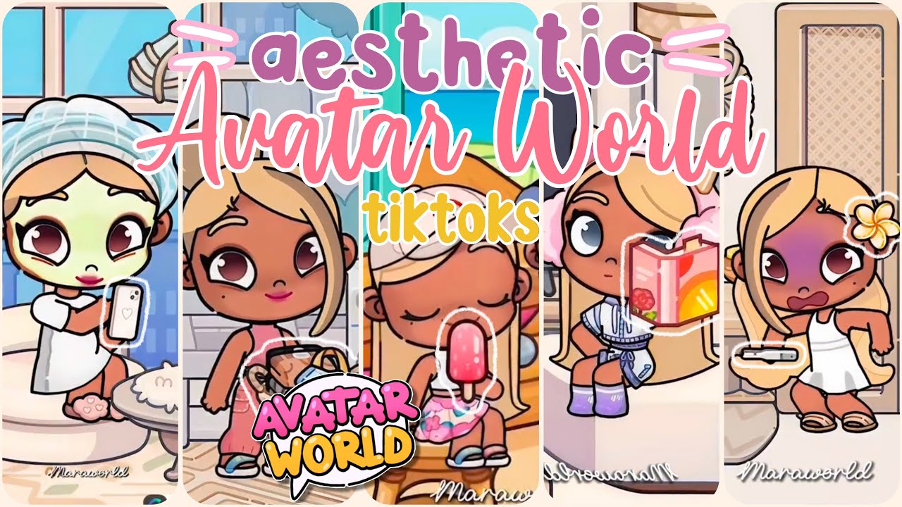🎧45 minutes of Aesthetic Avatar World (routines, roleplay, cooking etc ...