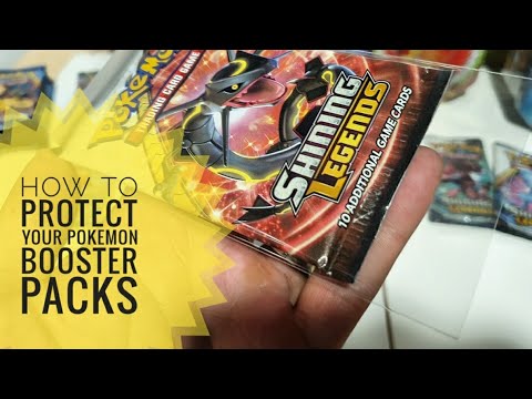 POKEMON BOOSTER PACK CUSTOM SLEEVES AND PROTECTION - YouTube