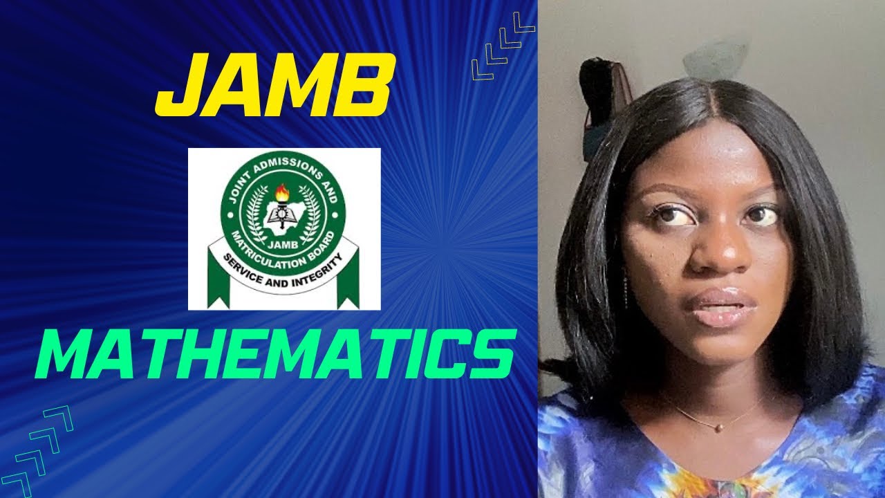 Essential Maths Topics for JAMB (2025) - YouTube
