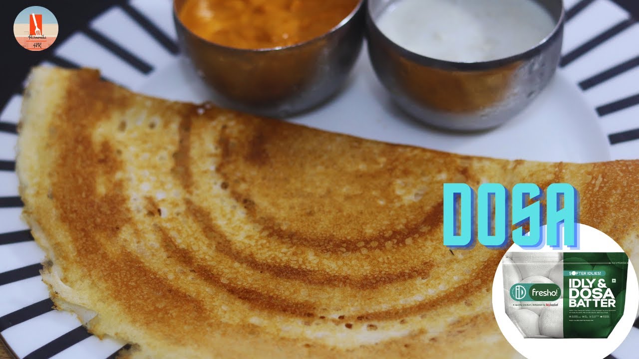 Dosa from ID Batter Readymade Batter HarmonikHK Recipes - YouTube