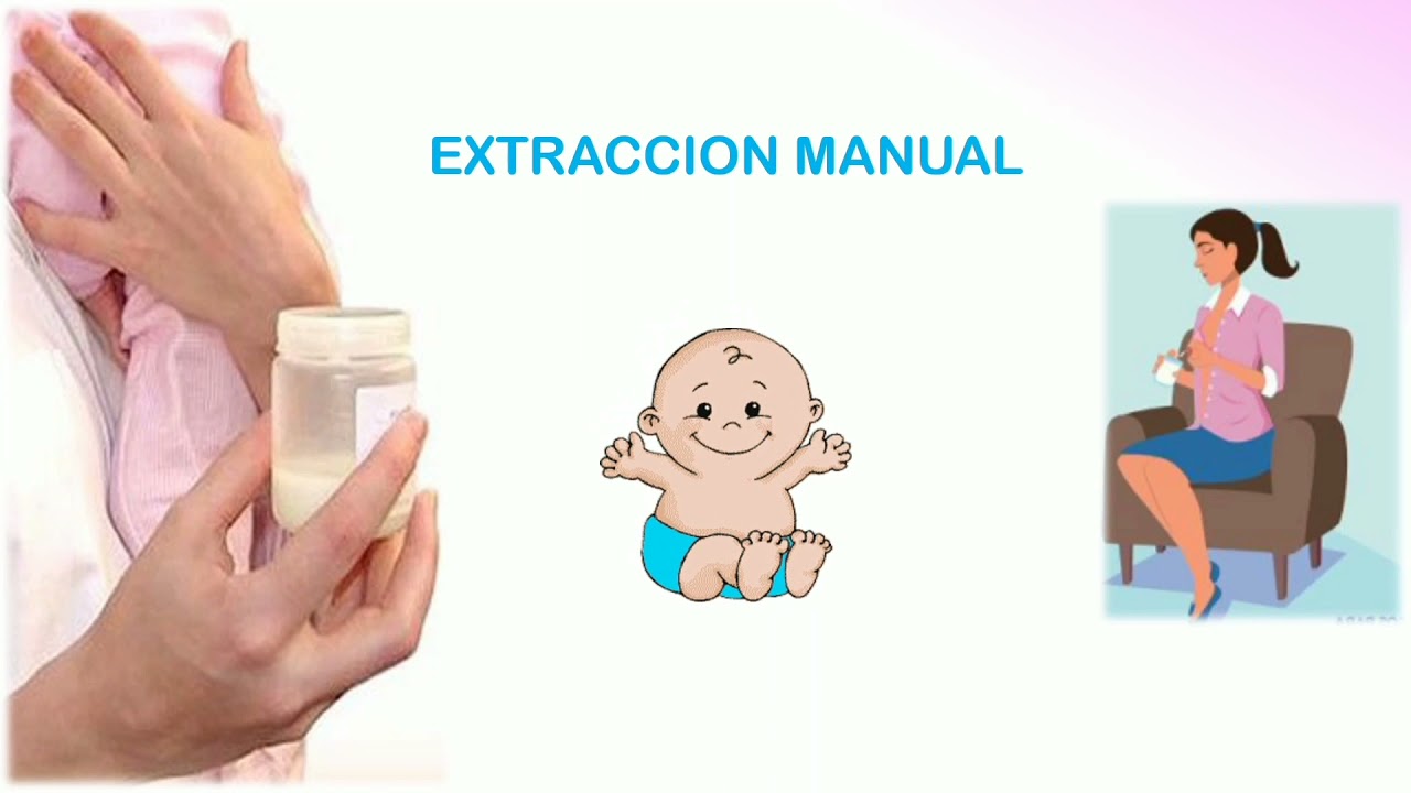 Extracción manual de leche - YouTube