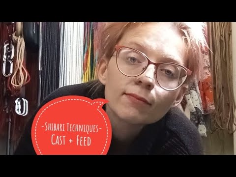 Shibari Techniques - Single column tie - cast and feed - YouTube