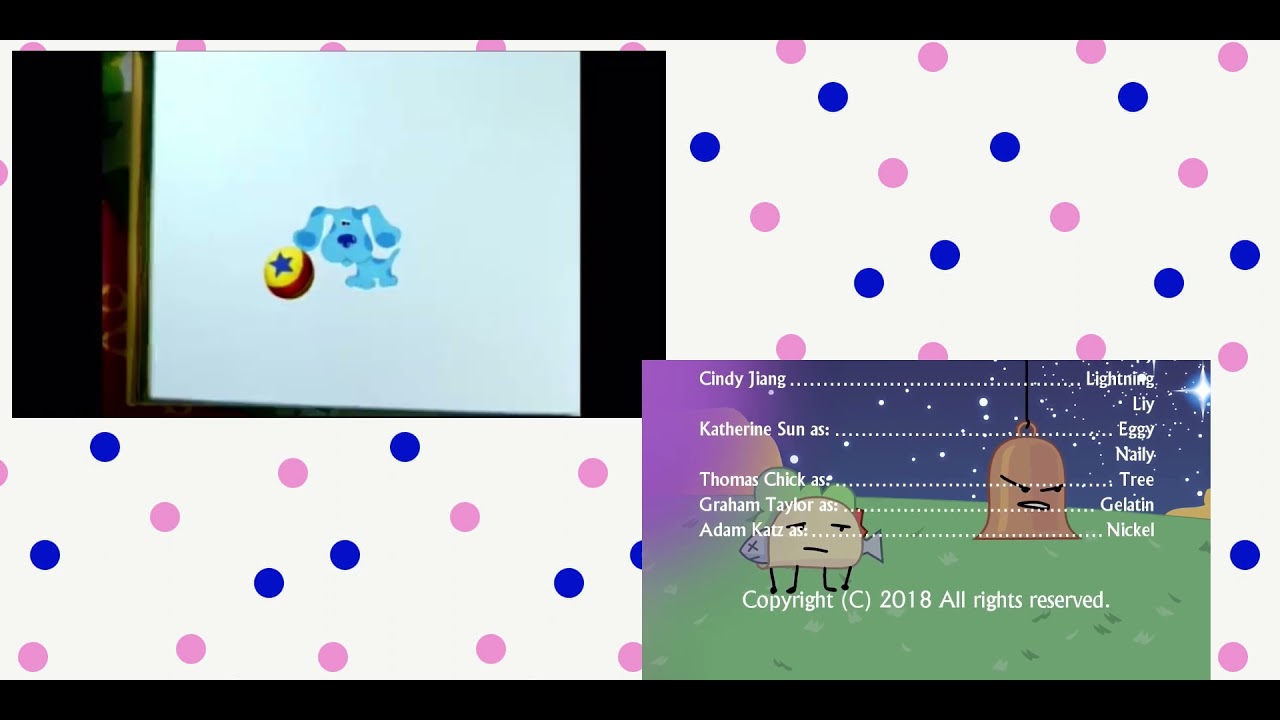 Blues Clues bluey Bfb And Max Ruby Credits remix - YouTube