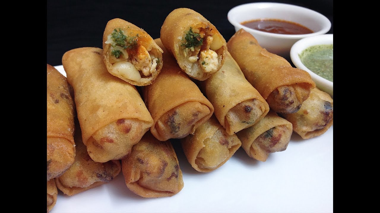 Unique Macaroni Spring Roll - Macaroni Roll - for Ramadan - YouTube