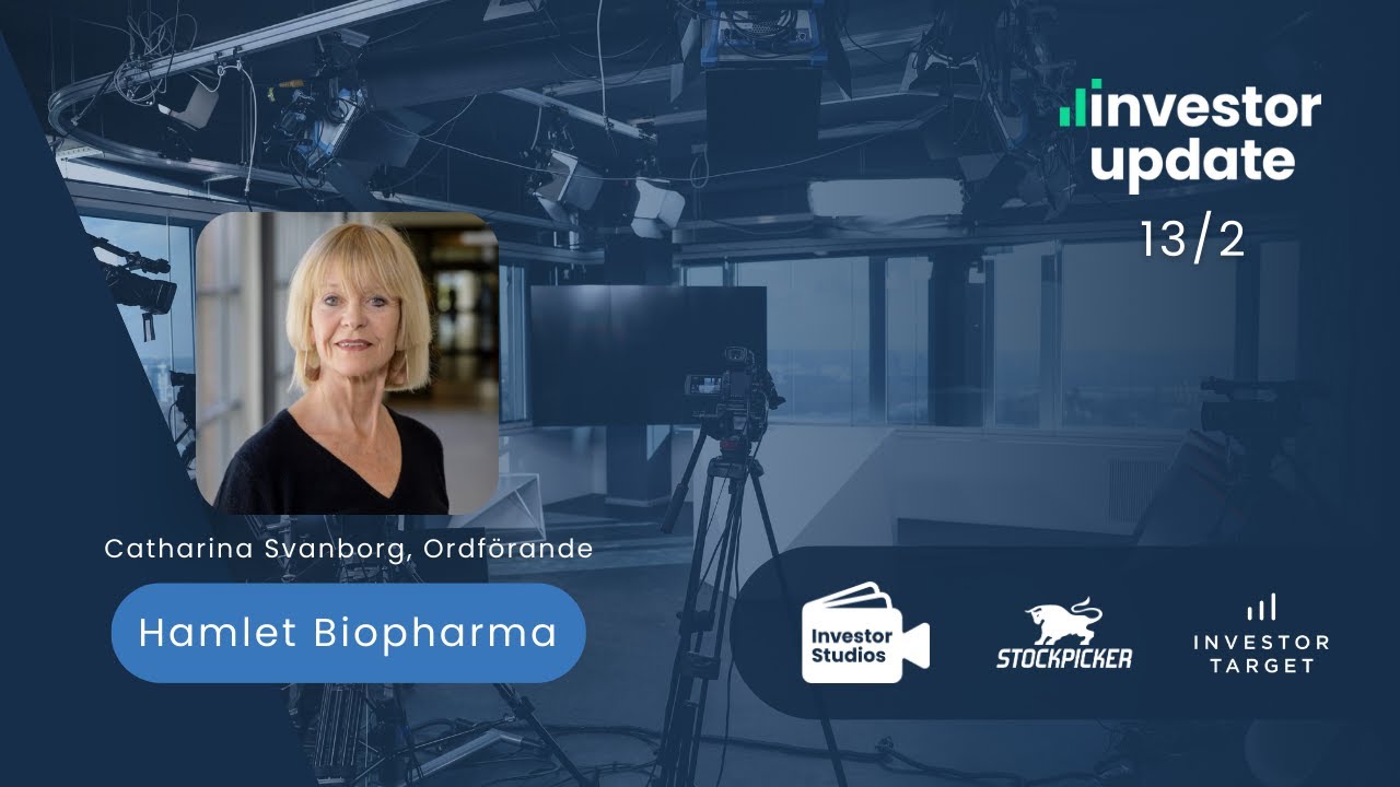 Hamlet Biopharma Q2 - Ordförande Catharina Svanborg om ...