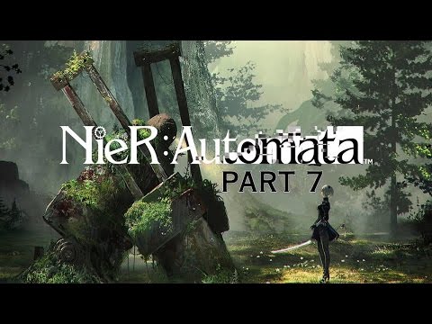 NieR Automata Часть 7 Корабль Пришельцев