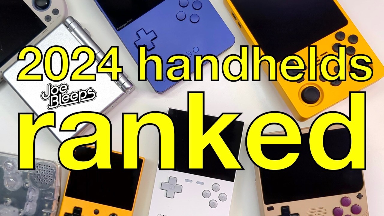 Class of 2024: Retro Gaming Handhelds Ranked! - YouTube