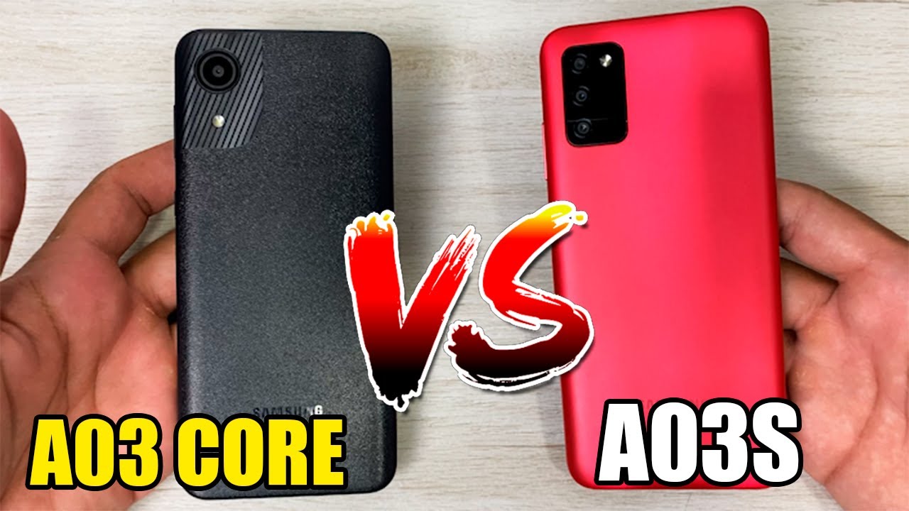 Samsung Galaxy A03 Core VS Galaxy A03S | Comparativo - Unisoc SC9863A ...