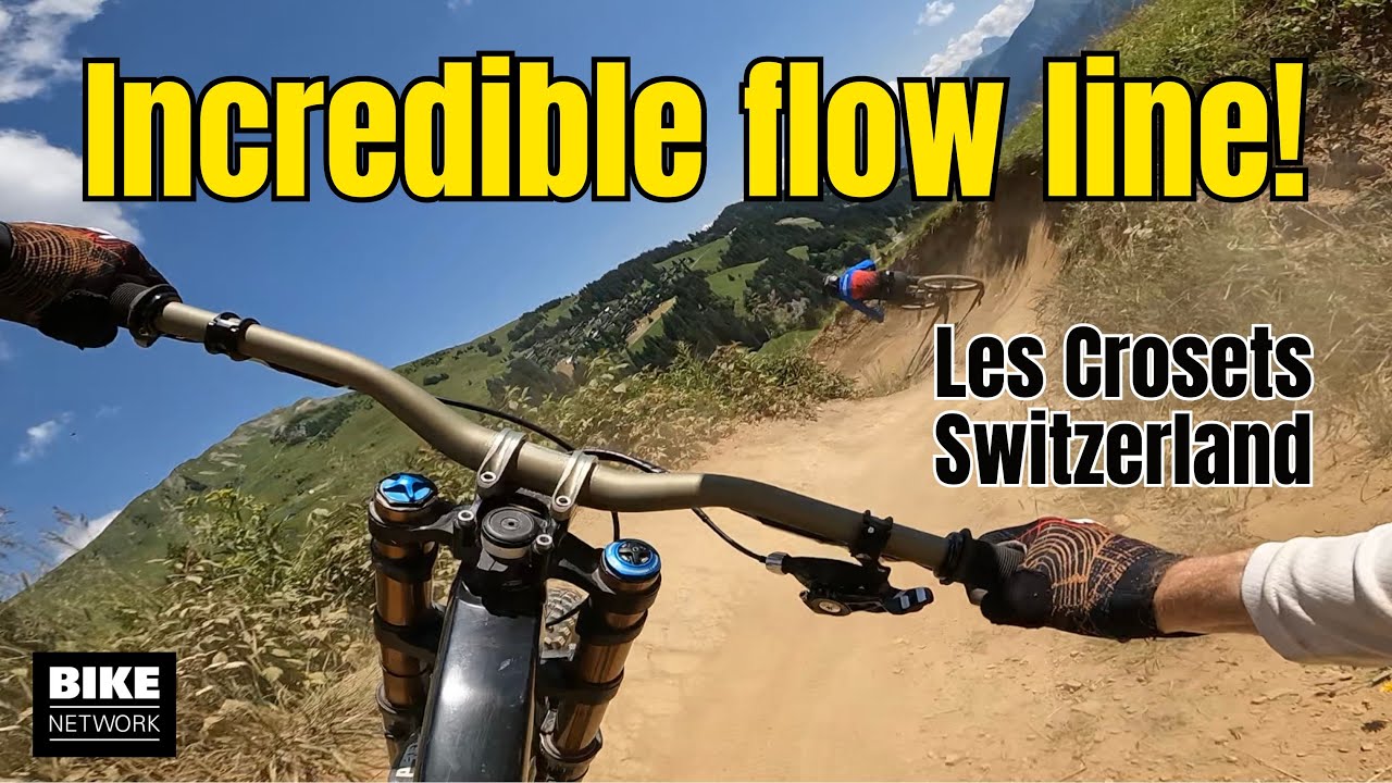 Where To Ride | Top to Bottom POV of Les Crosets Flow Line, Switzerland ...