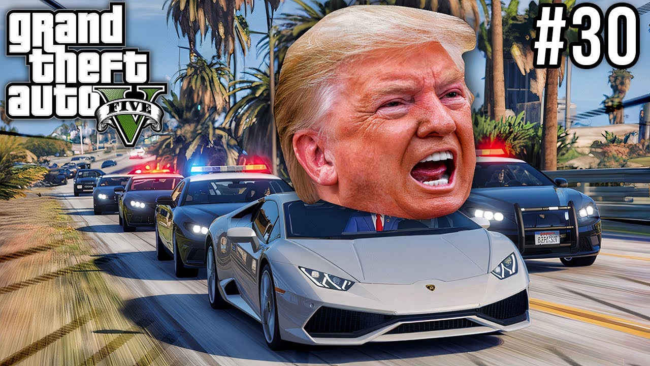 The end of the US Presidents play GTA 5 Story mode part 30 - YouTube
